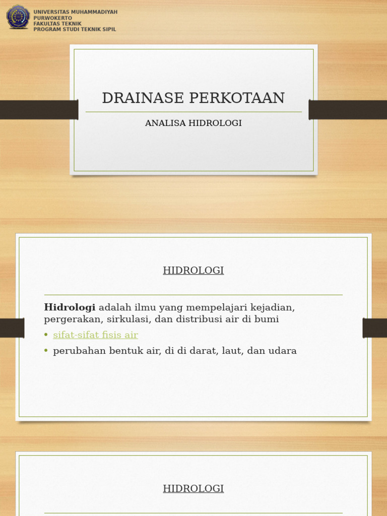 P05-ANALISA HIDROLOGI | PDF