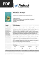 First 90 Days Transition Guide | PDF | Mentorship | Learning