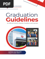 Graduation Ceremony Guidelines | PDF