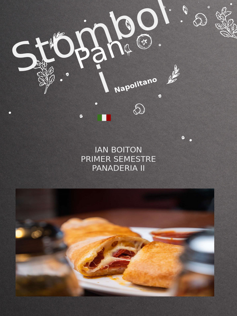 Presentacion Stromboli Napolitano | PDF