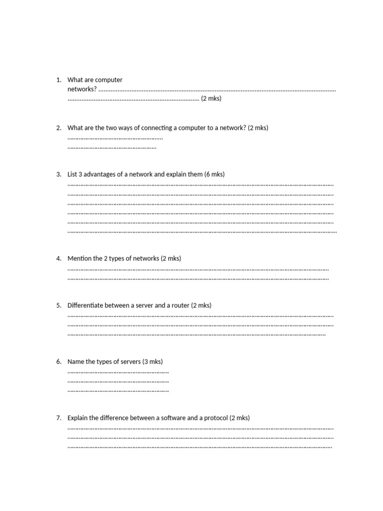 Grade 5 Ict Exams Tr Anoshka | PDF | Computing | Computer Networking