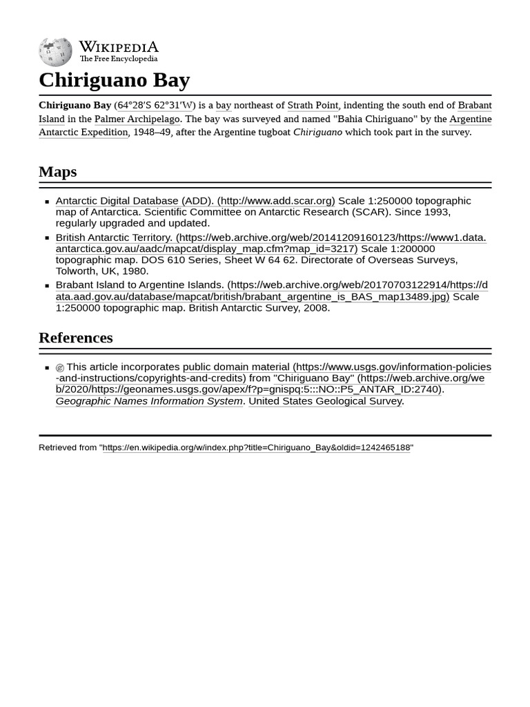 Chiriguano Bay Overview | PDF