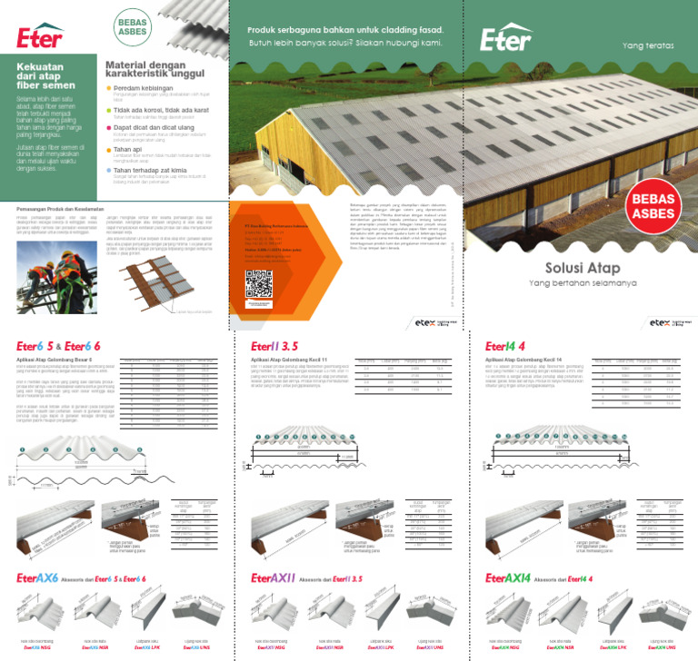 Brosur Eter Solusi Atap Id 2023 02 - Rev1 | PDF