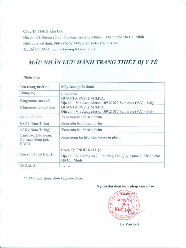 Label Litho Evo | PDF