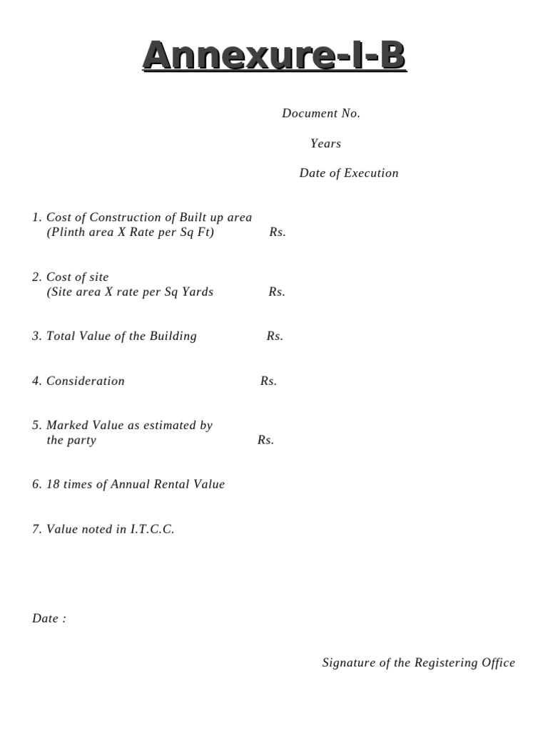 Annexure 1B | PDF