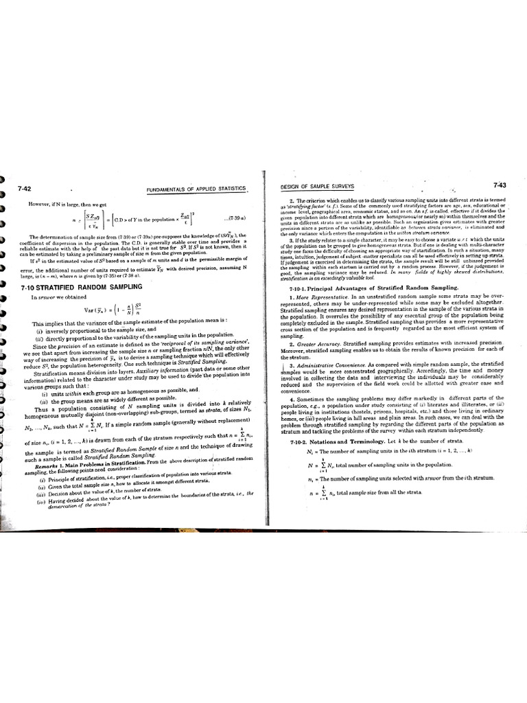 Stratified Sampling | PDF