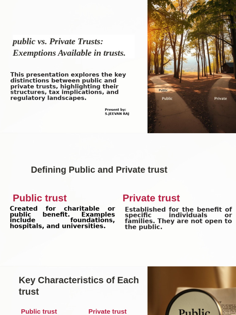 Public Vs Private Trusts Understanding The Difference - PPTX 20250325 ...
