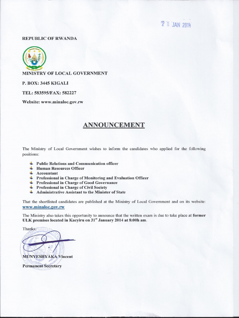 Administrative Assistant | PDF