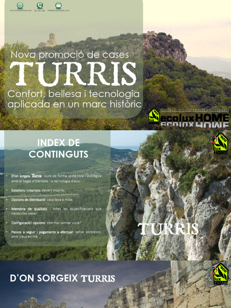Promoció TURRIS Ecoluxhome 2024 | PDF