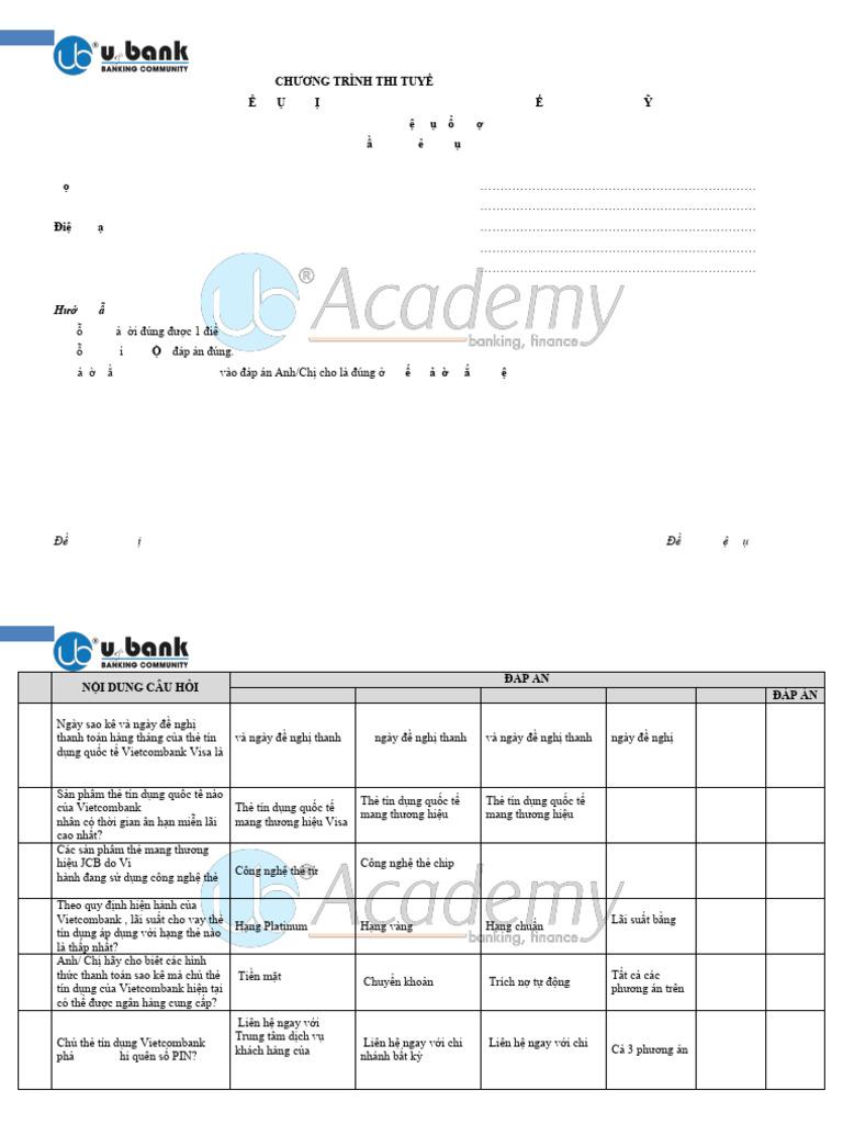 SP VCB-the-tin-dung PDF | PDF