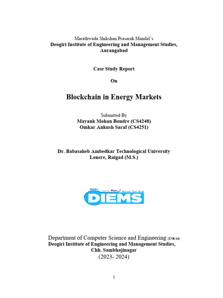 Blockchain Omkar Mayank | PDF