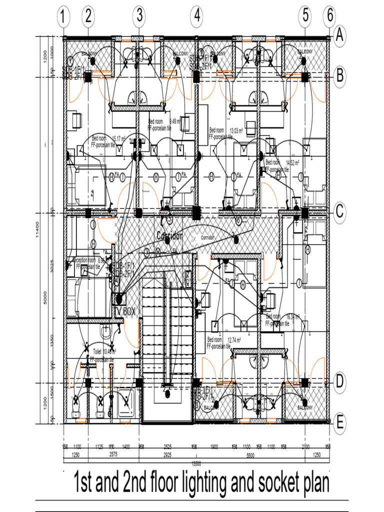 Chacha G+2 Final Prine2t Dwg-Model | PDF