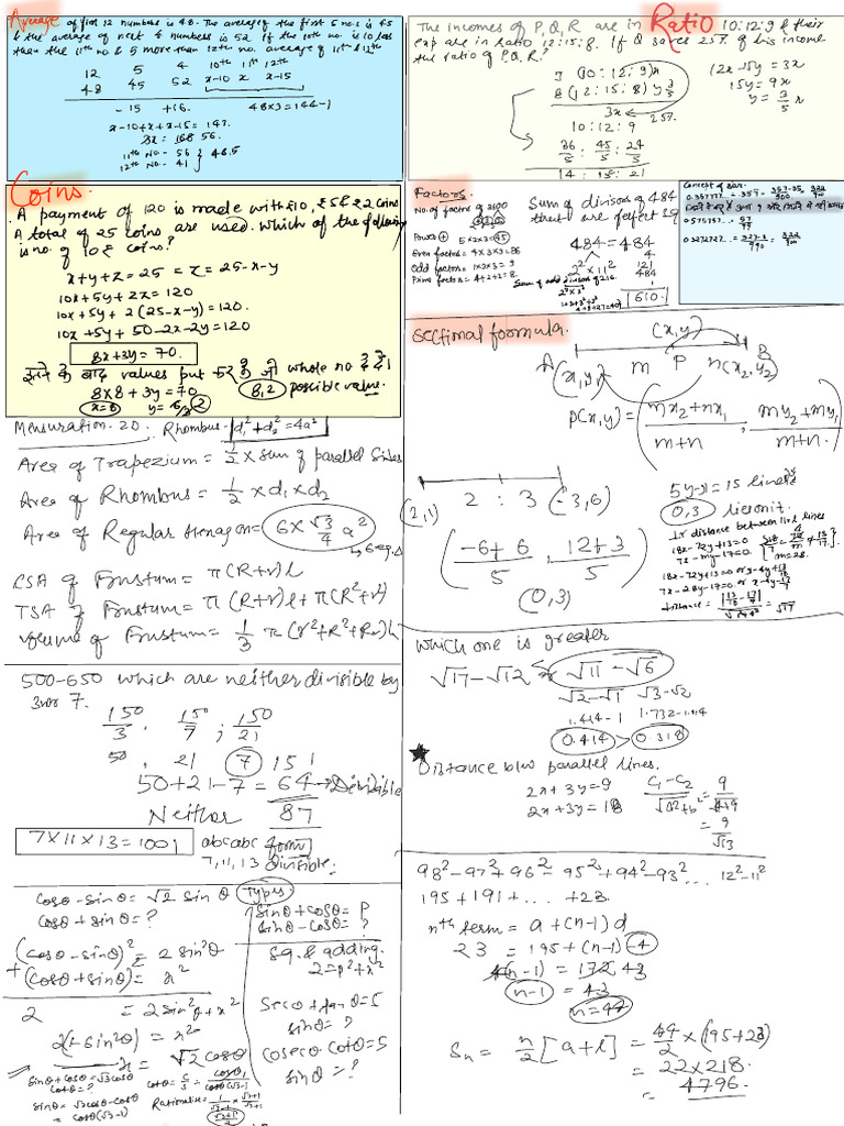Maths Copy 79s | PDF