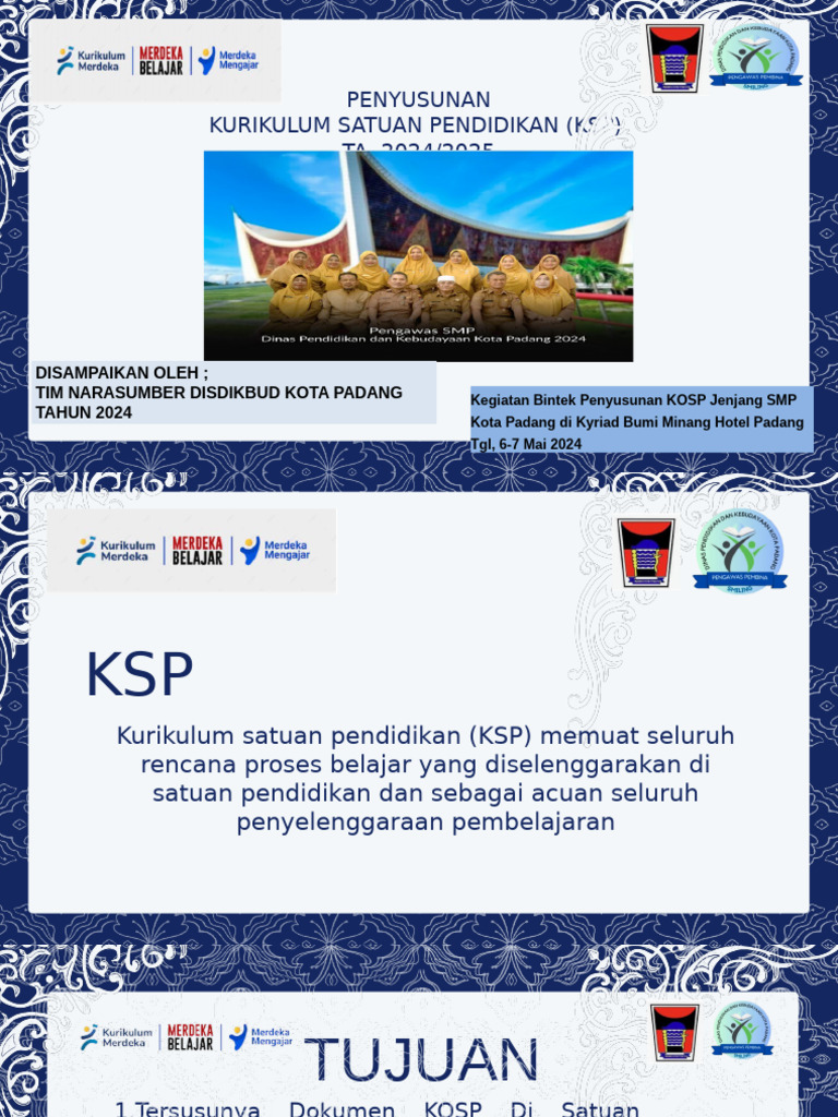 Penyusunan Kosp 2024 | PDF