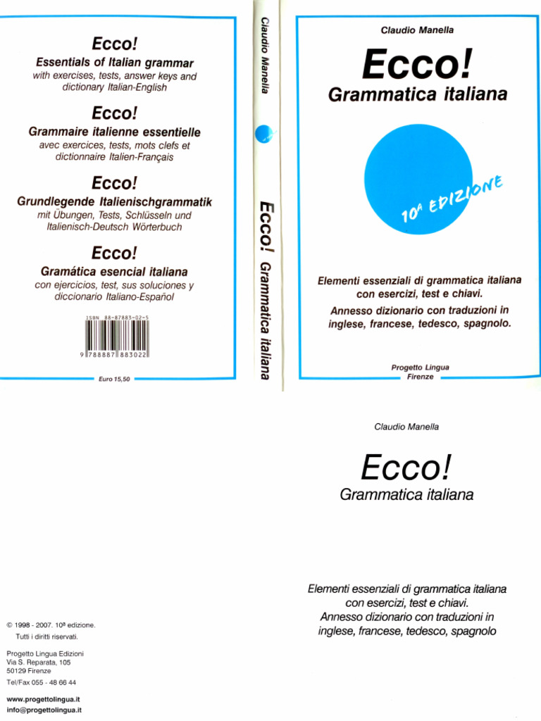 Claudio Manella Ecco | PDF