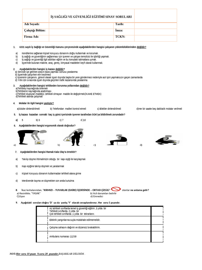 Sinav Sorulari | PDF