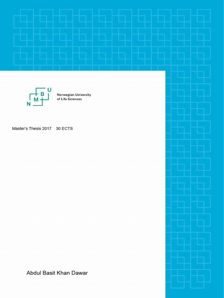 Dawar 2017 Master Thesis | PDF | Waste | Waste Management