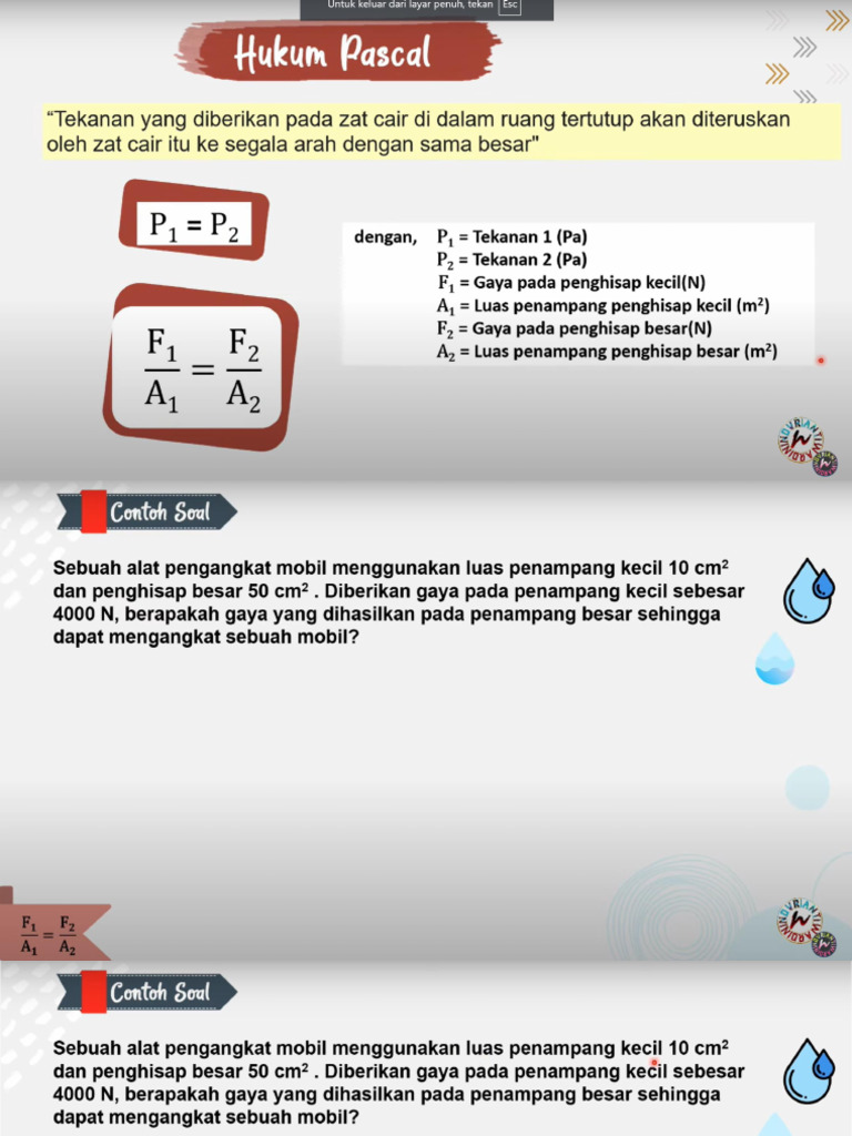 MATERI TEKANAN | PDF