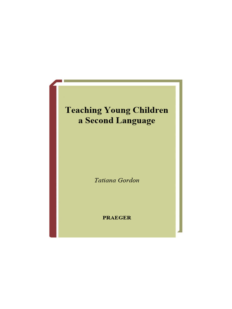 Mở Teaching Young Children a Second Language | PDF | English As A ...