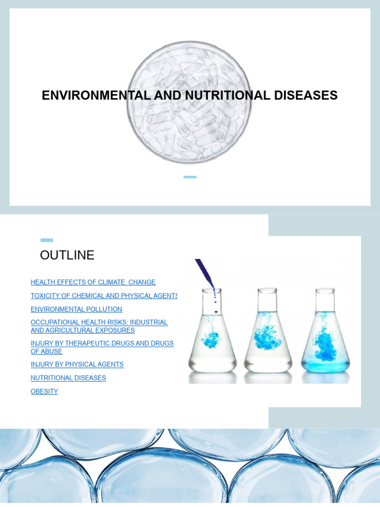 Environmental and Nutritional Diseases Overview | PDF | Aspirin | Obesity