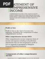 Statement of Comprehensive Income | PDF | Income Statement | Income