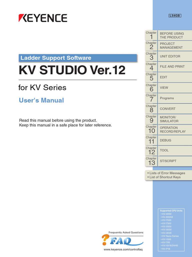 KV Studio Ver.12 User Manual | PDF | Software | License