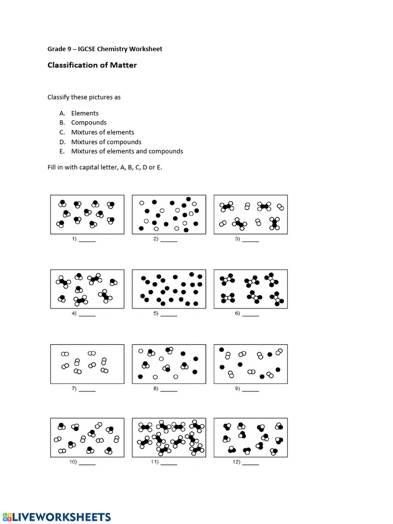 classify matters | PDF