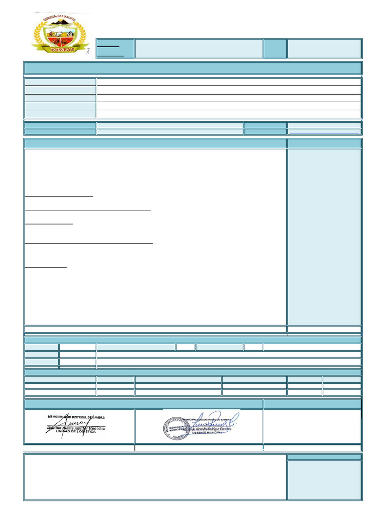 O.S. N-018 - Elaboracion de Informe de Analisis de Riesgo Pillipampa | PDF