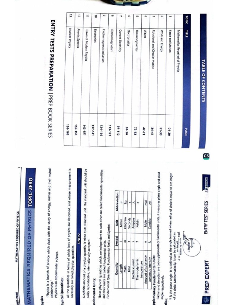 MDCAT Physics notes | PDF