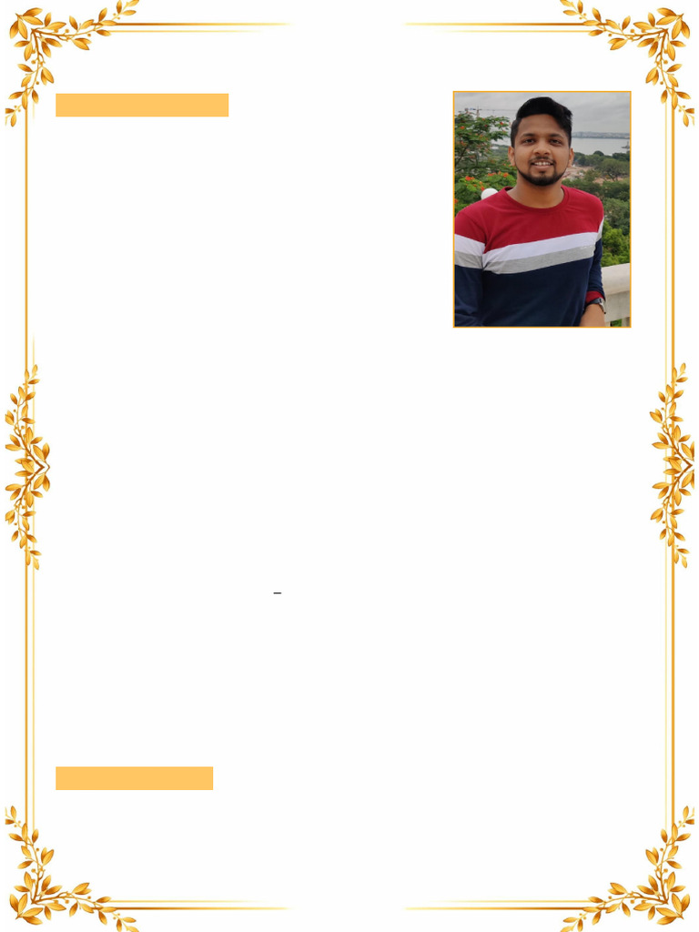 Keshav Tomar (Marriage Bio Data) N | PDF