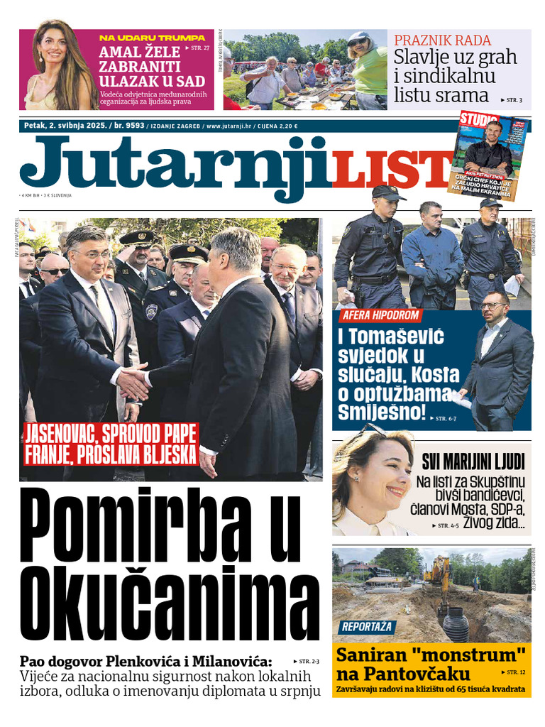 Jutarnji List 2.5.2025. | PDF