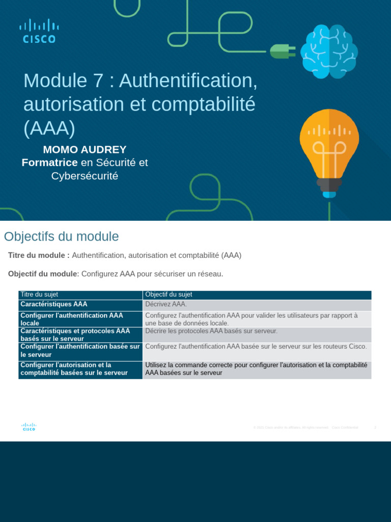 Network Security v1.0 - Module 7.en.fr | PDF | Rayon (géométrie) | Informatique