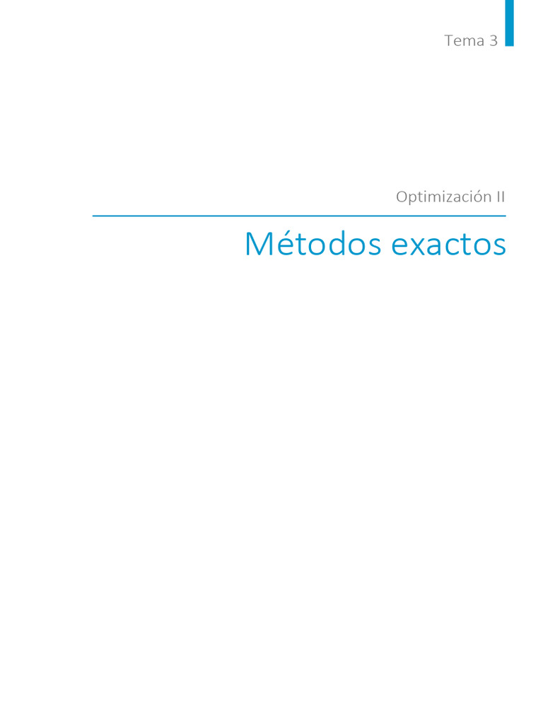Tema 3 | PDF | Algoritmos | Optimización Matemática