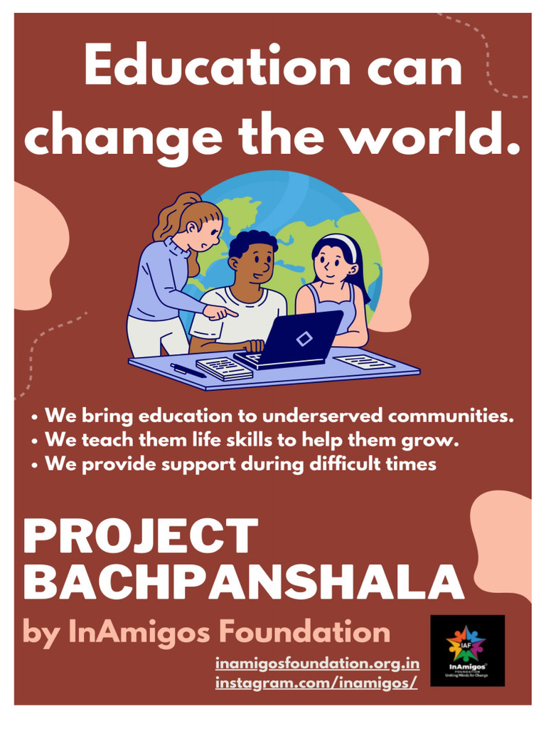 Importance of Education - InAmigos Foundation | PDF