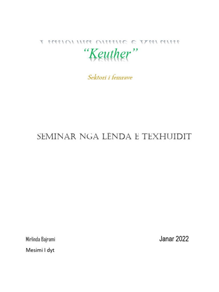 Zanoret e Shkurtra PDF | PDF