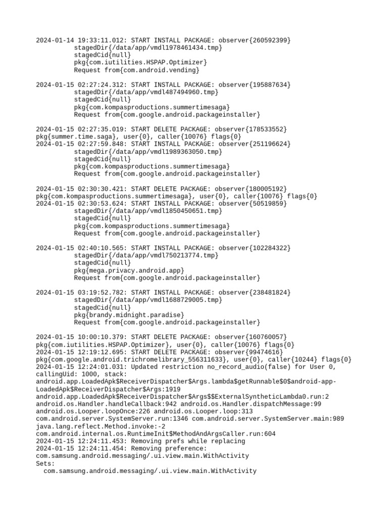 Pm Debug Info | PDF | Android (Operating System) | Arm Architecture