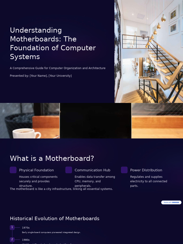 Understanding Motherboards The Foundation of Computer Systems | PDF ...