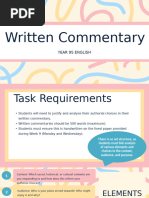 AS Level English Commentary Guide | PDF | Rhetoric | Narrative