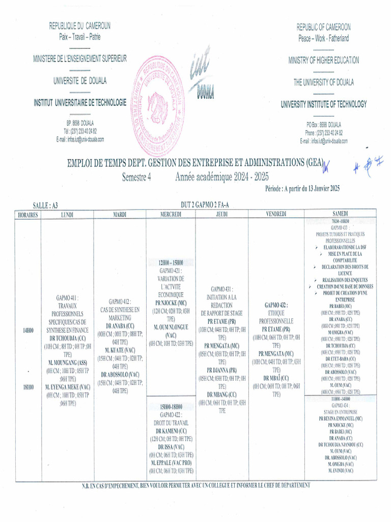EDT DPT GEA SEM4 DUT2_BTS2_2024_2025 | PDF