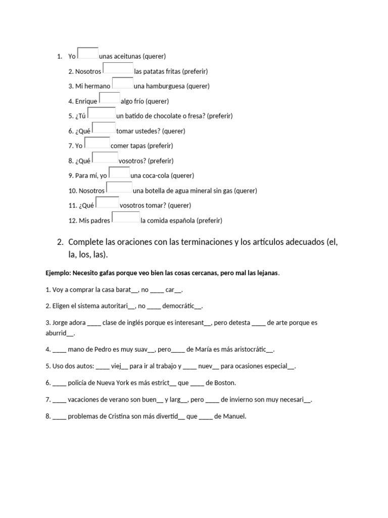 Preferir Querer | PDF