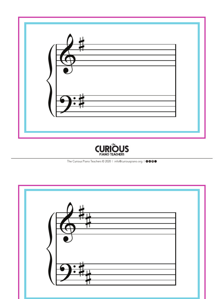 Digital Key Signature Cards Sharps | PDF