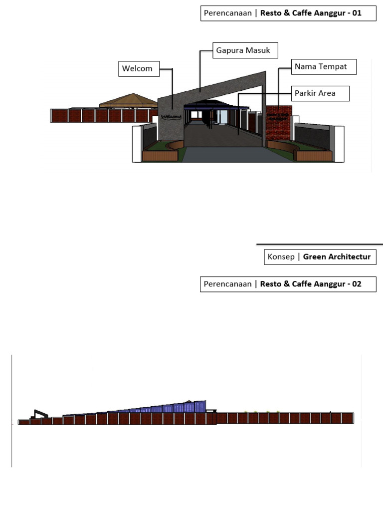 Grean Design Resto & Caffe Anggur | PDF
