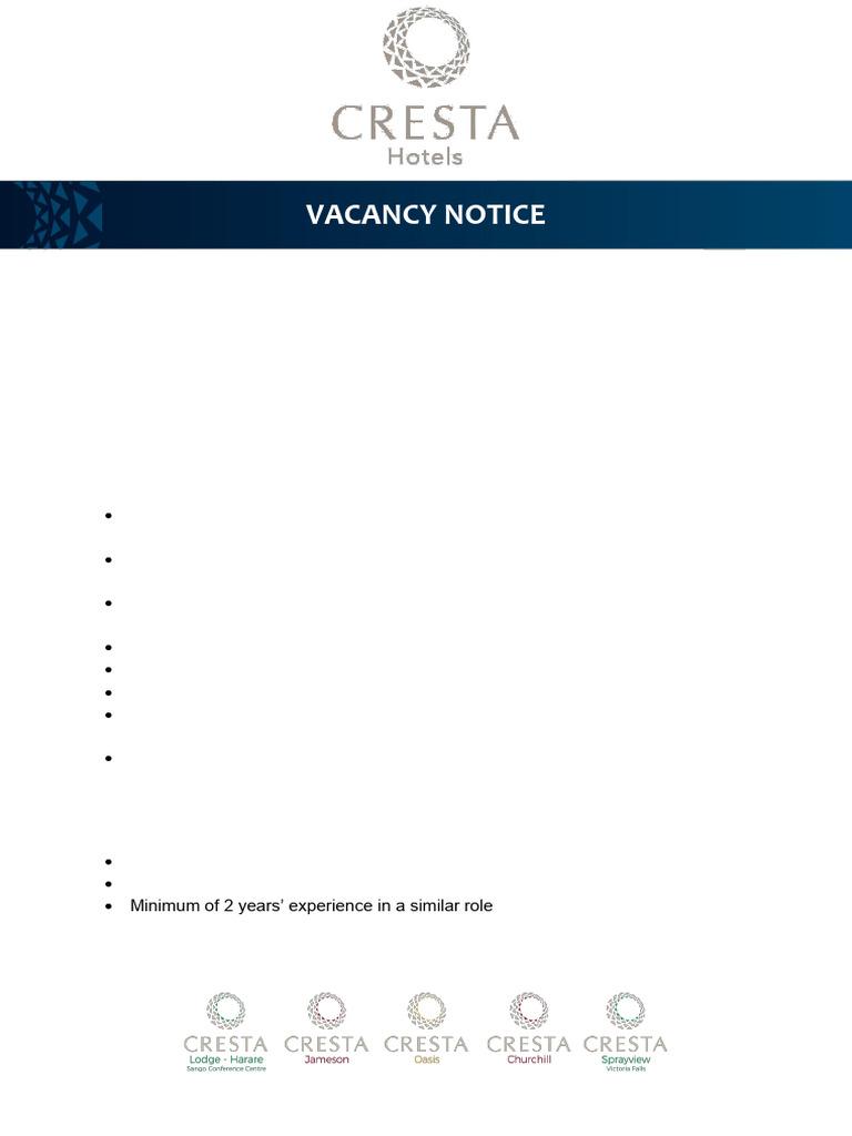 Vacancy Notice - May 2025 | PDF