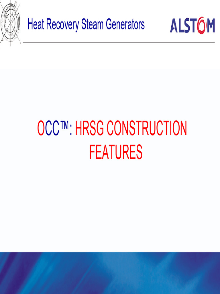 OCC™ HRSG Design for Enhanced Cycling | PDF | Mechanical Engineering ...