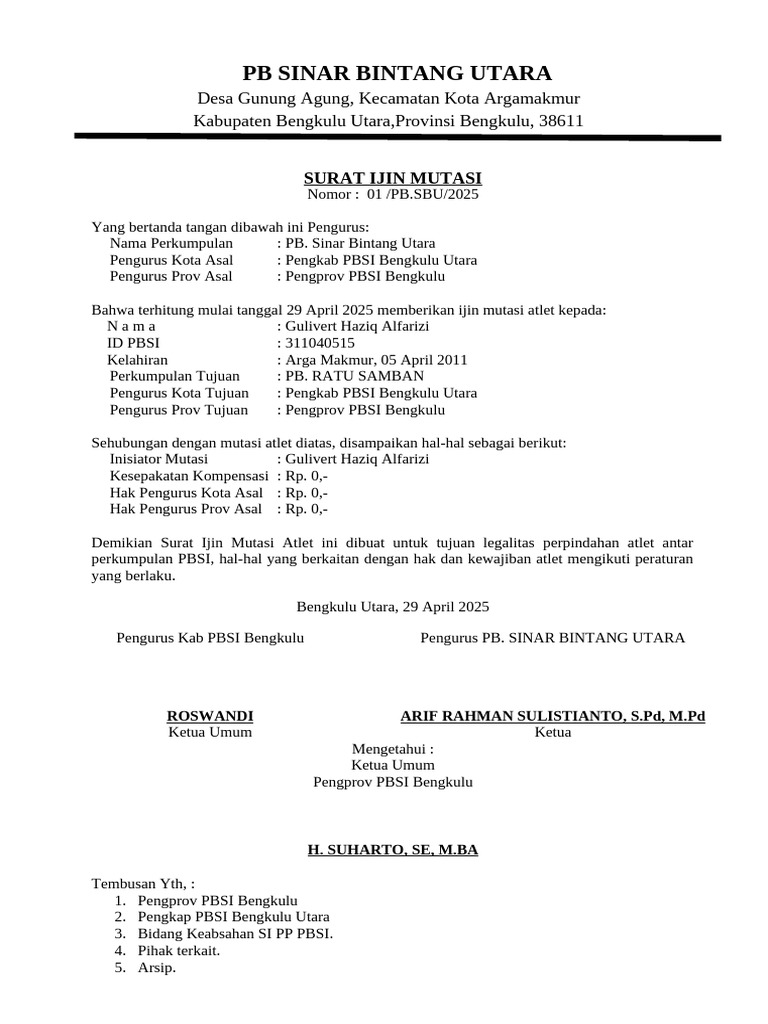 Pb. Ratu Samban | PDF