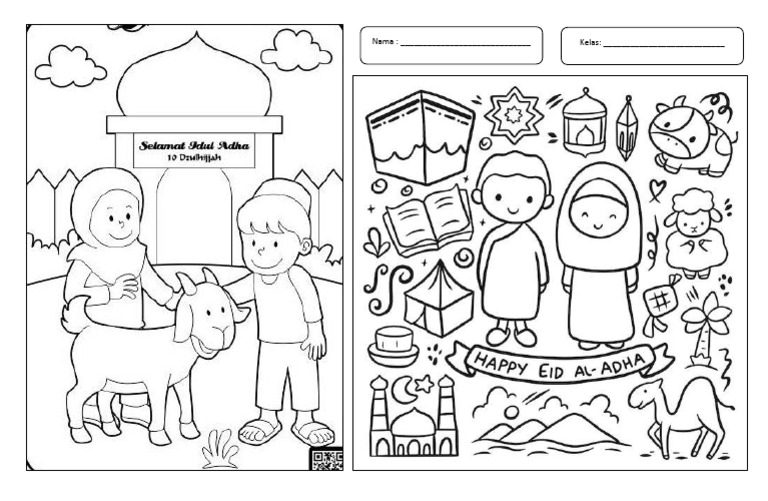 Mewarnai Idul Adha | PDF
