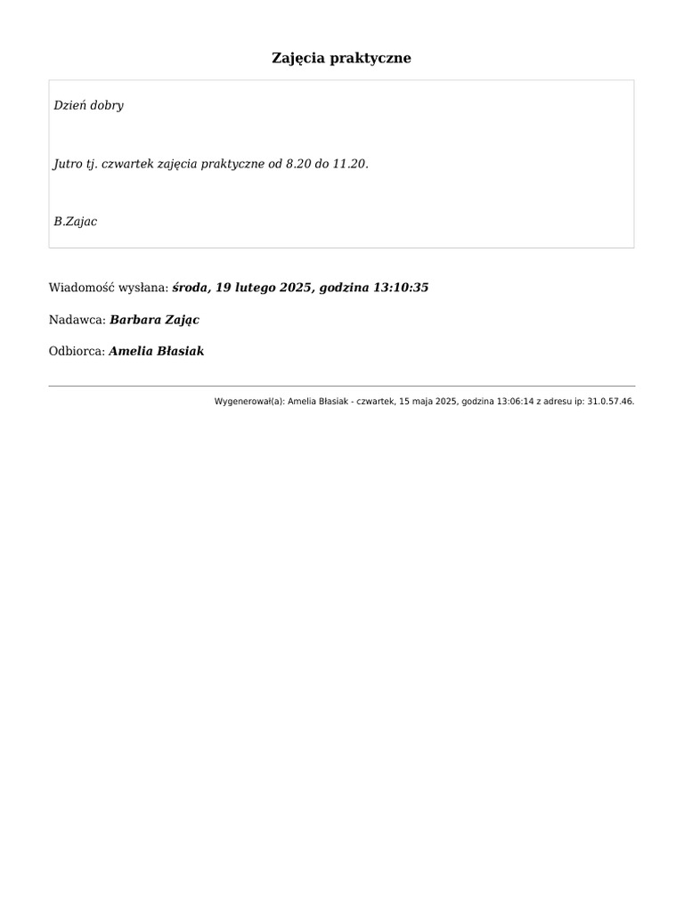 Archiwum Zajecia-Praktyczne | PDF