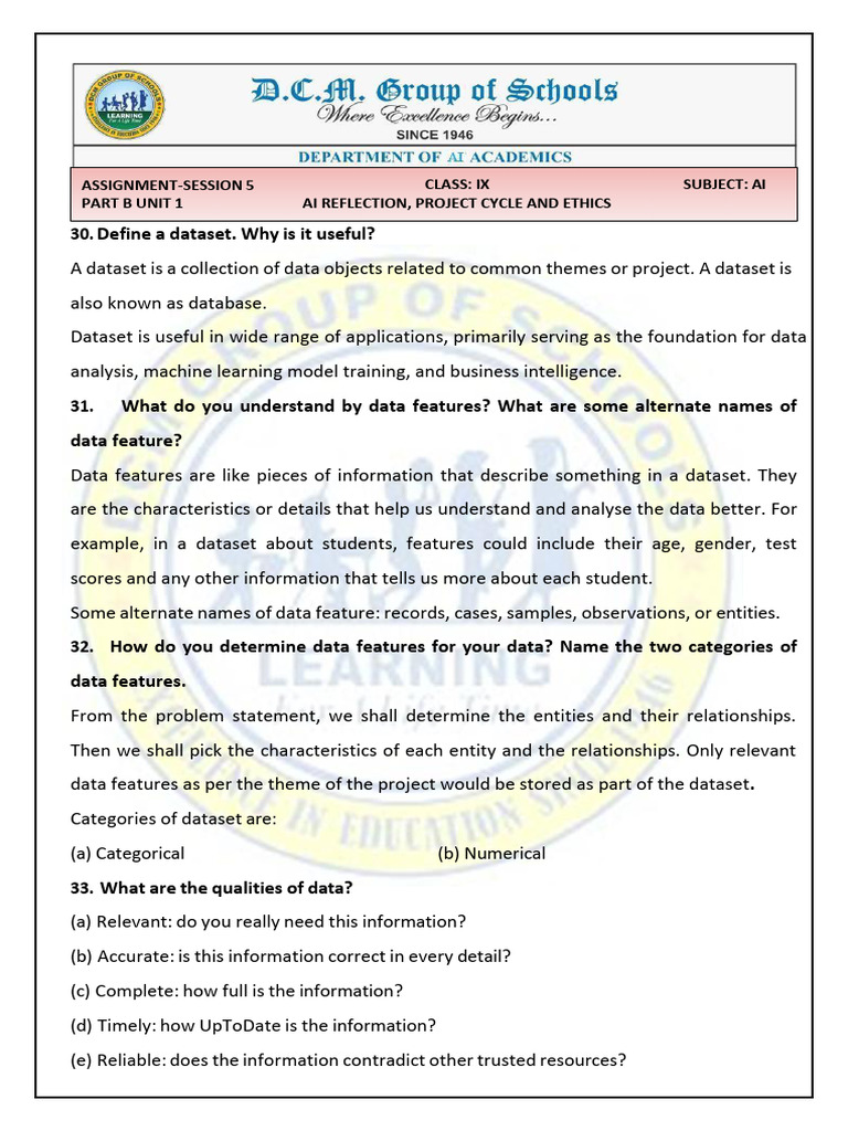 Resource 20250503094149 Assignment Session 5 Part B Unit 1 | PDF | Data | Data Analysis