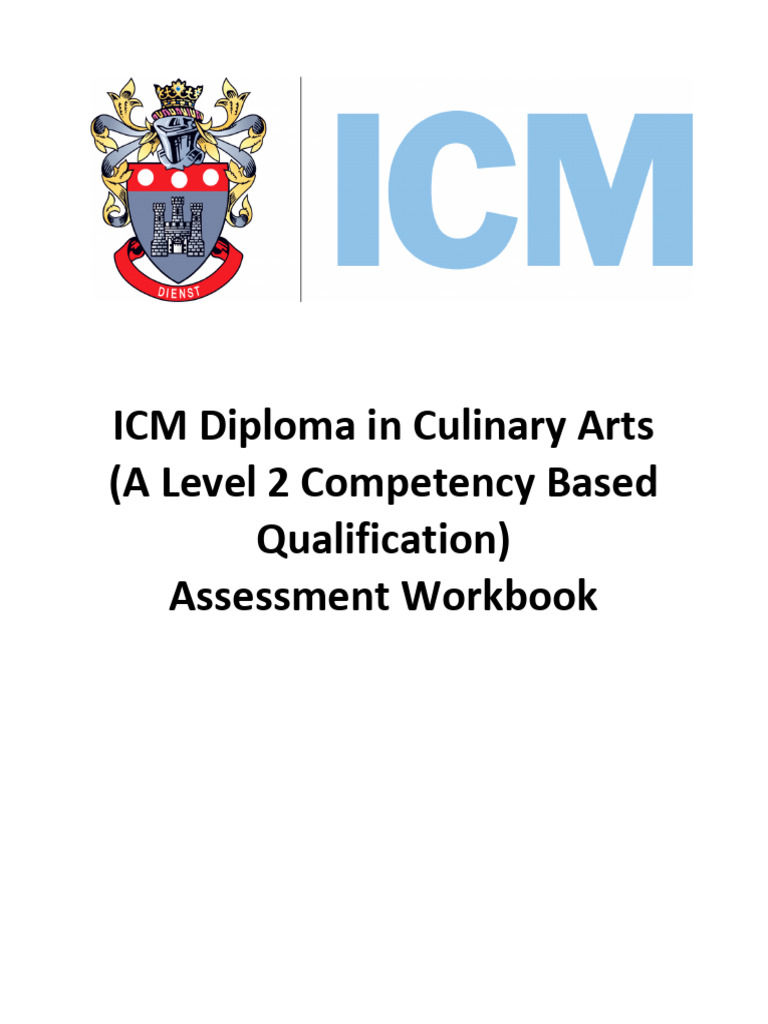 Caroline - Culinary Assessment Workbook | PDF | Pasta | Stock (Food)