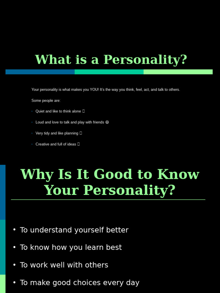 PYP Understanding Personality Types | PDF